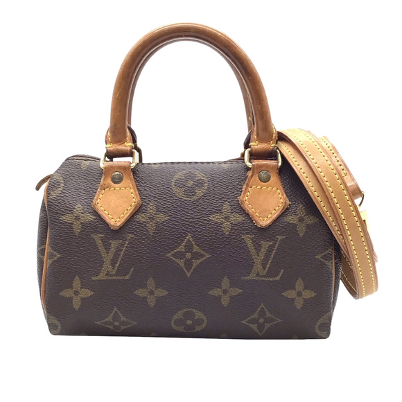 Louis Vuitton | Bags | Louis Vuitton Mini Speedy Boston Bag Monogram ...